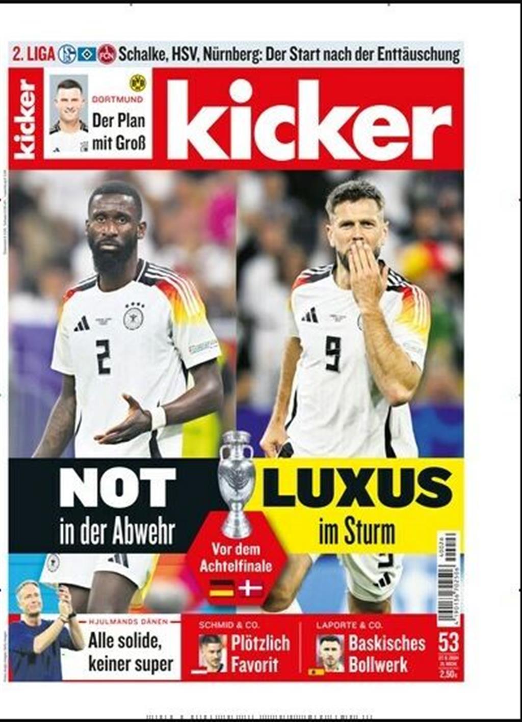 Kicker 35% Rabatt auf Mini- und Geschenkabo Presseplus.de