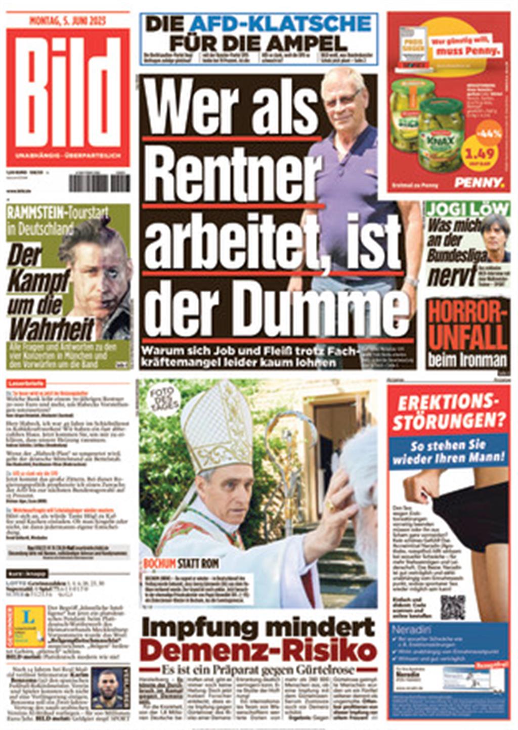 BILD Abo 35% Rabatt auf Mini- und Geschenkabo Presseplus.de