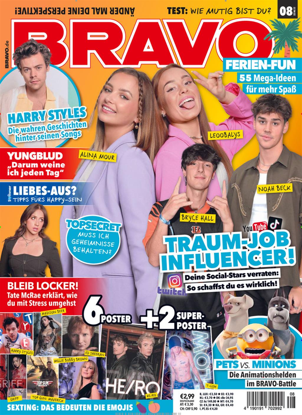 BRAVO Abo 35% Rabatt auf Mini- und Geschenkabo Presseplus.de