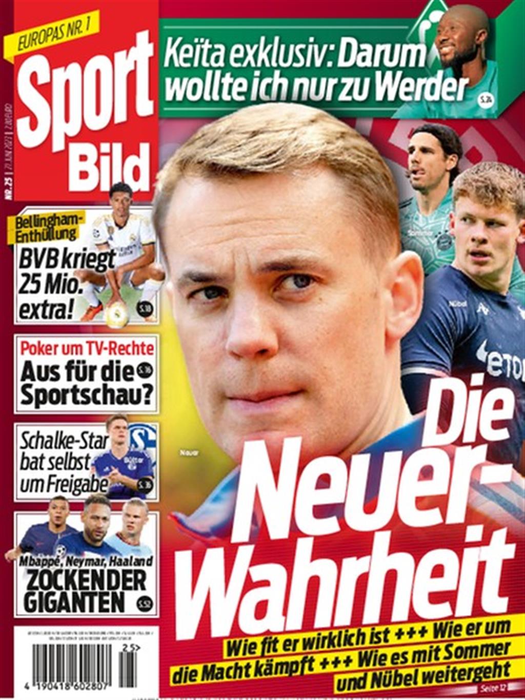 Sport Bild Abo 35% Rabatt auf Mini- und Geschenkabo Presseplus.de