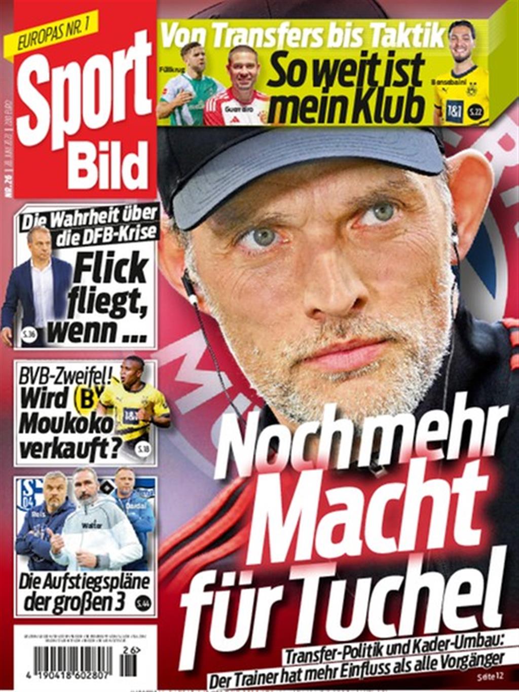 Sport Bild Abo 35% Rabatt auf Mini- und Geschenkabo Presseplus.de