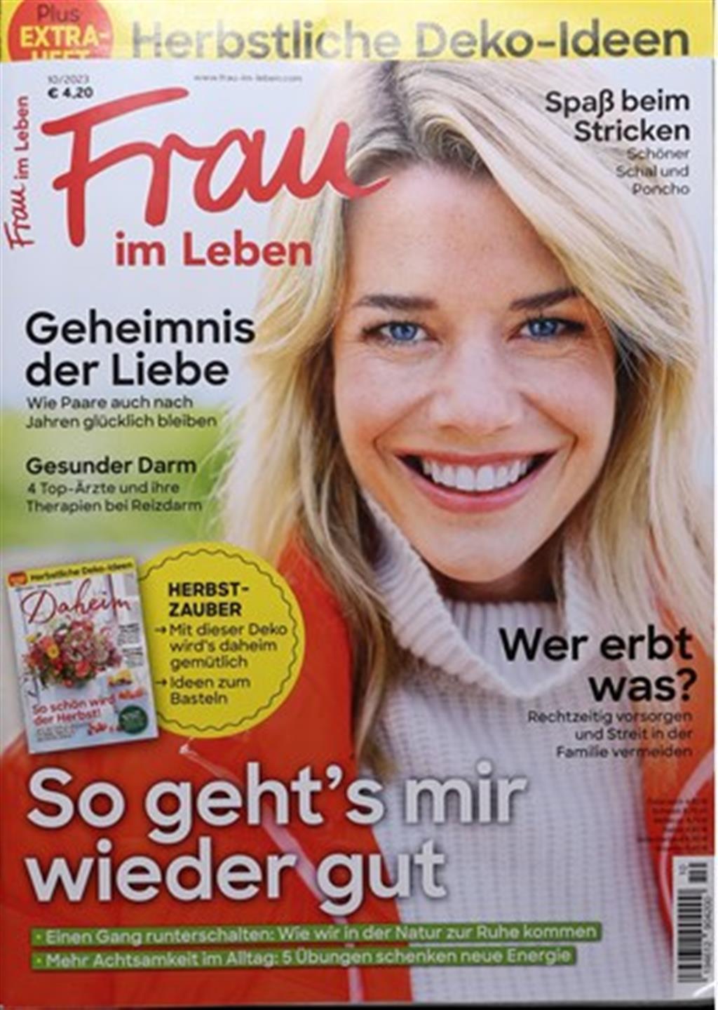 Frau im Leben 35% Rabatt auf Mini- und Geschenkabo Presseplus.de