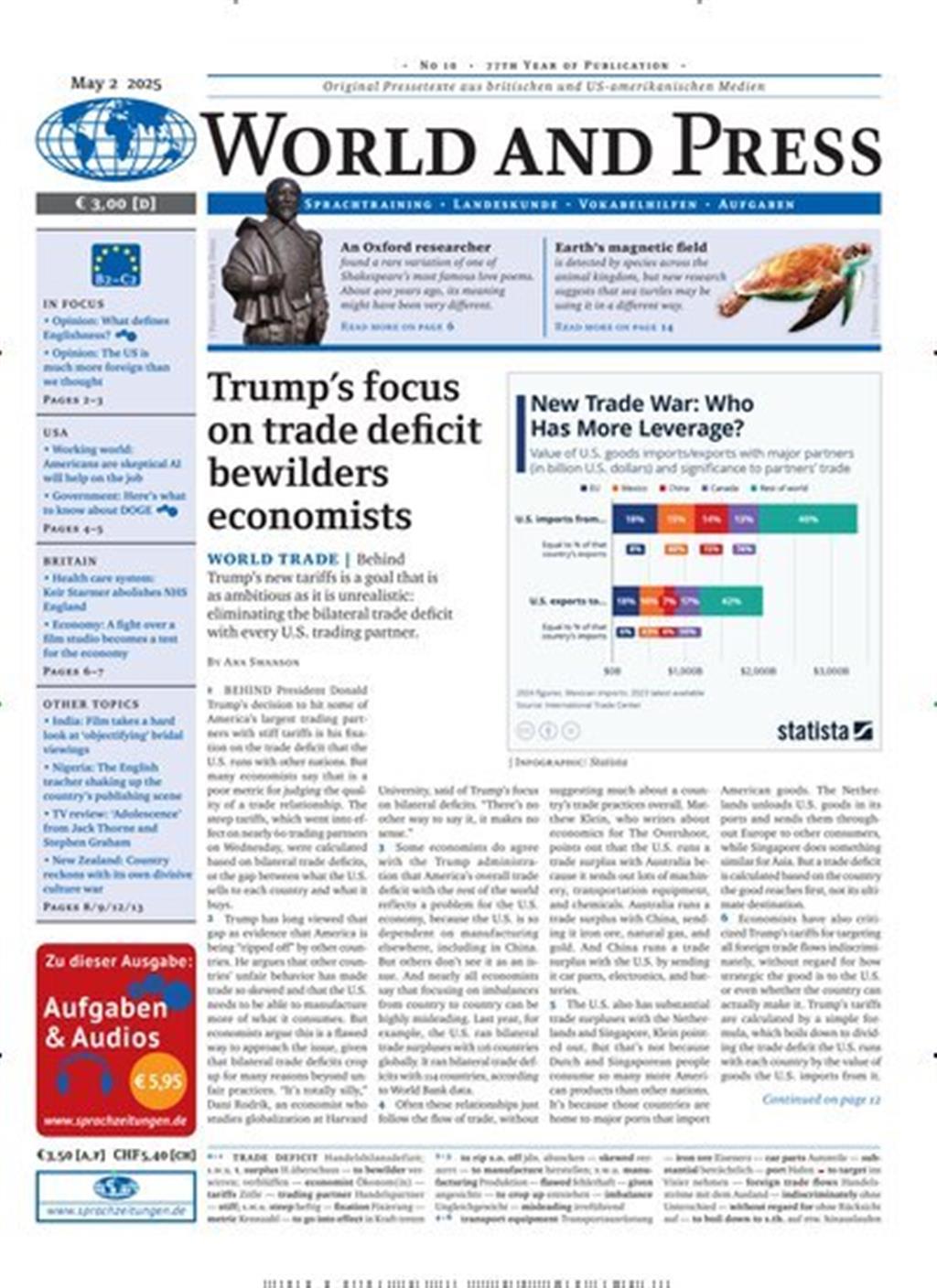 World and Press Abo sicher & einfach bestellen
