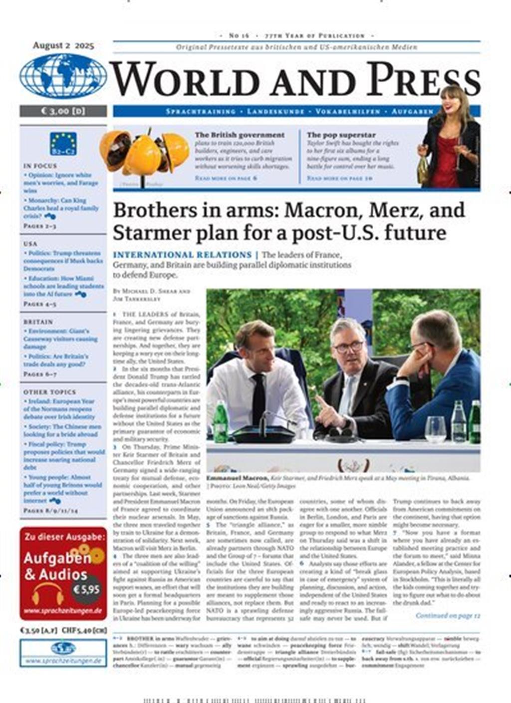 World and Press Abo sicher & einfach bestellen