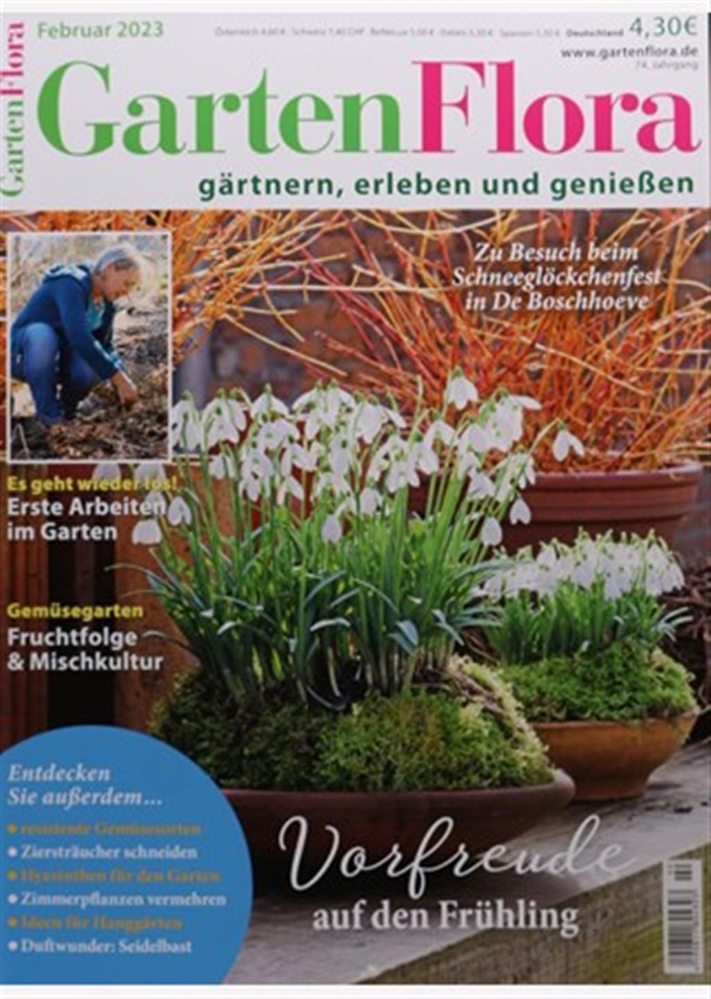 GartenFlora Abo 35% Rabatt auf Mini- und Geschenkabo Presseshop.at