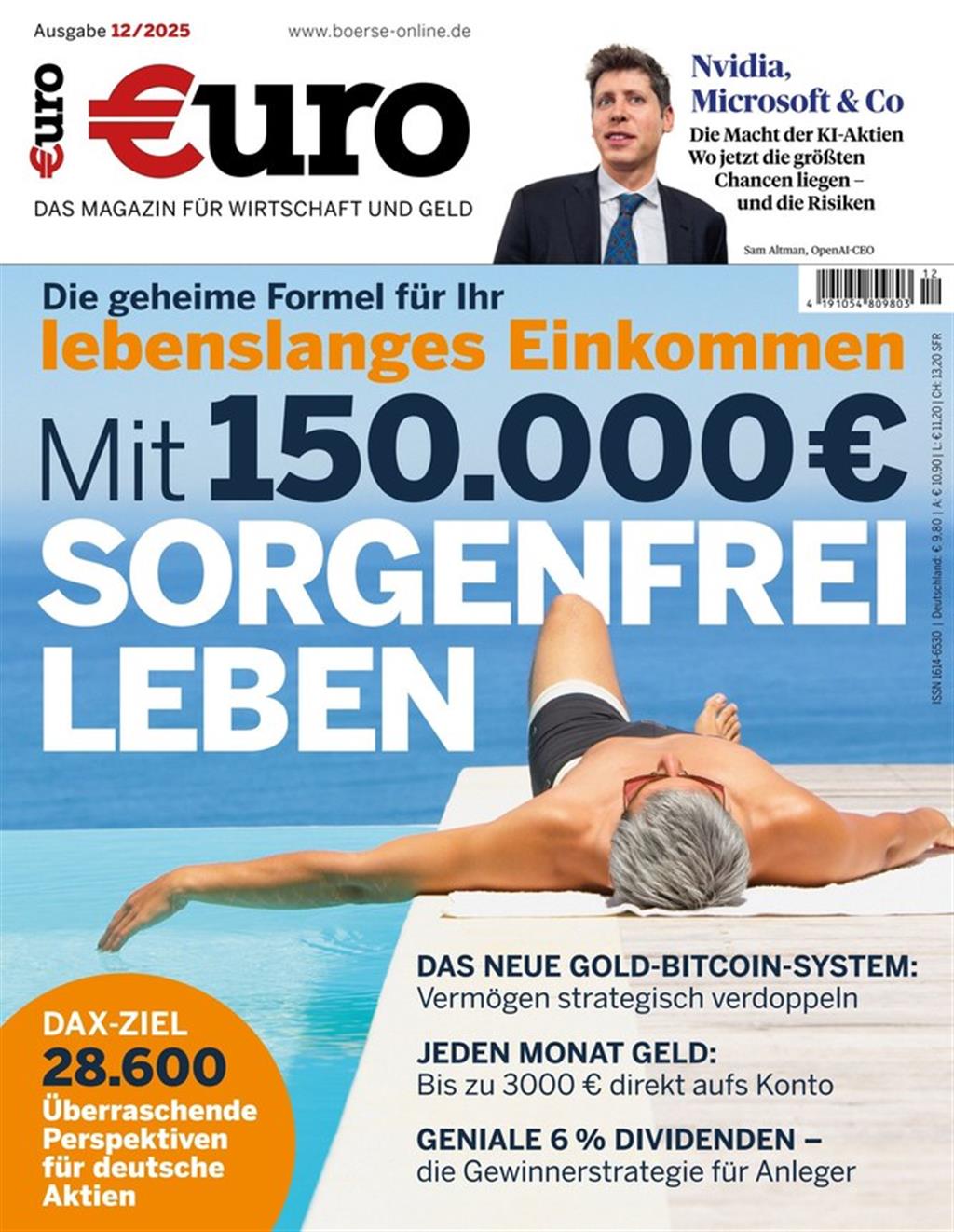Euro Magazin Wirtschaft und Geld Abo sicher & einfach bestellen