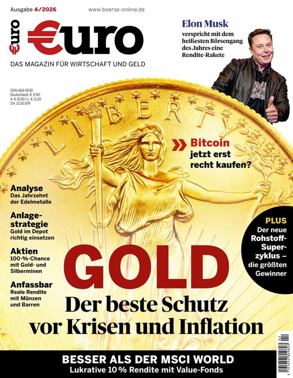 Euro Magazin Wirtschaft und Geld Abo sicher & einfach bestellen