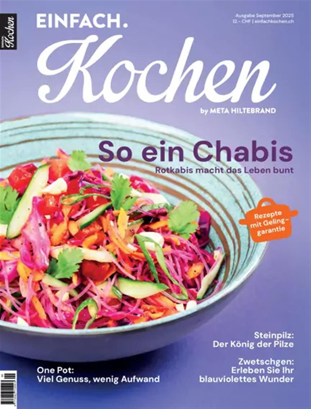 Einfach kochen Abo sicher & einfach bestellen