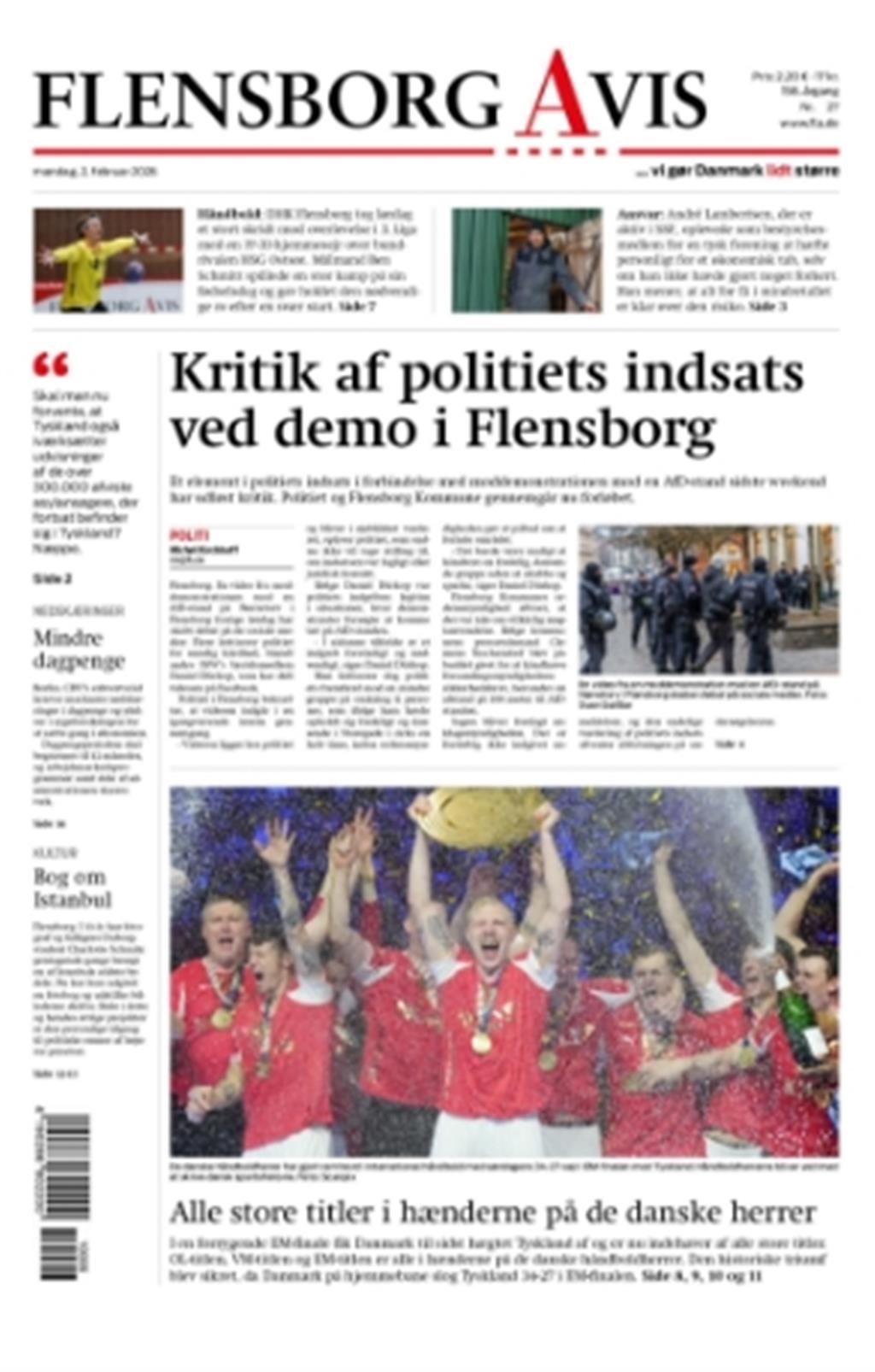 Flensborg Avis Abo sicher & einfach bestellen