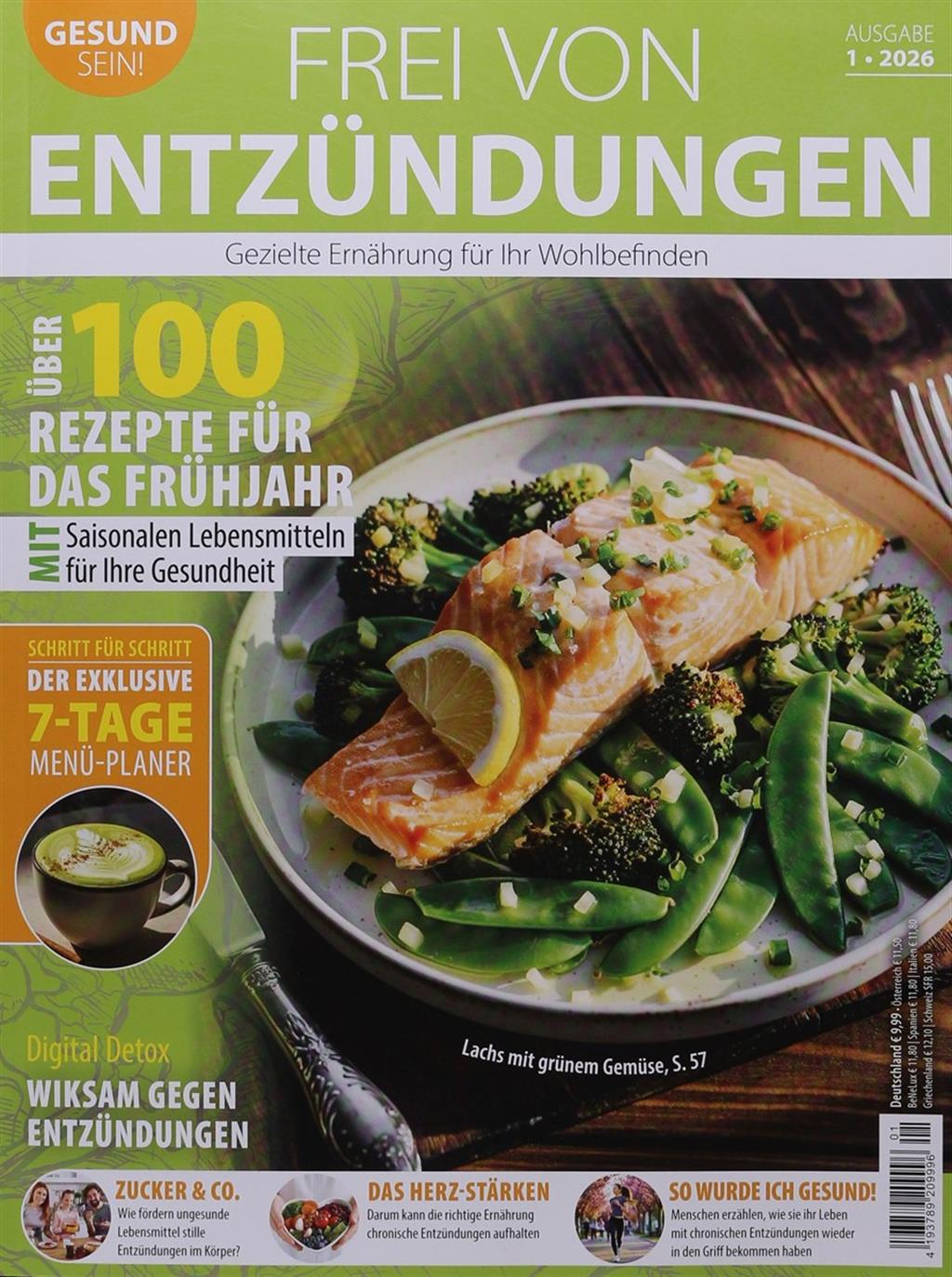 Gesund sein - Frei von Entzündungen Abo sicher & einfach bestellen