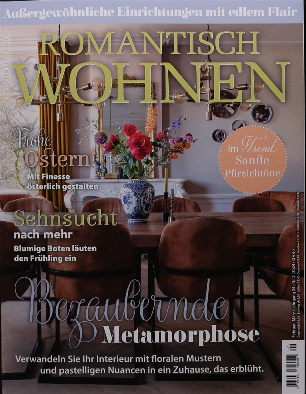 ROMANTISCH WOHNEN 35% Rabatt auf Mini- und Geschenkabo Presseplus.de