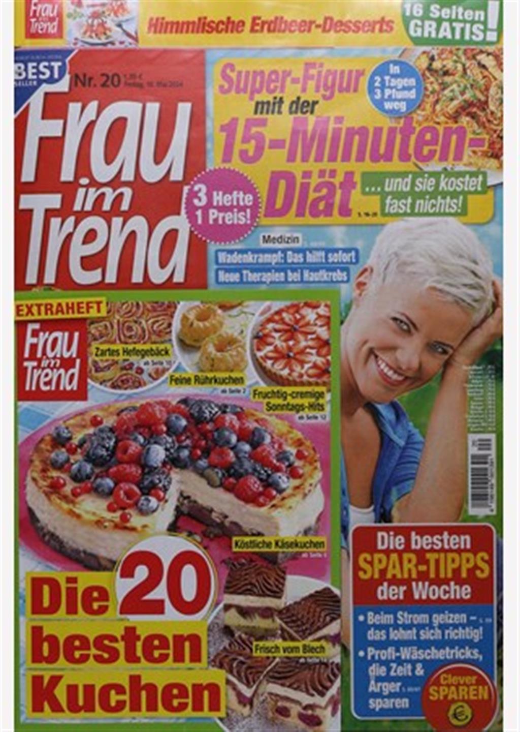 Frau im Trend 35% Rabatt auf Mini- und Geschenkabo Presseshop.ch