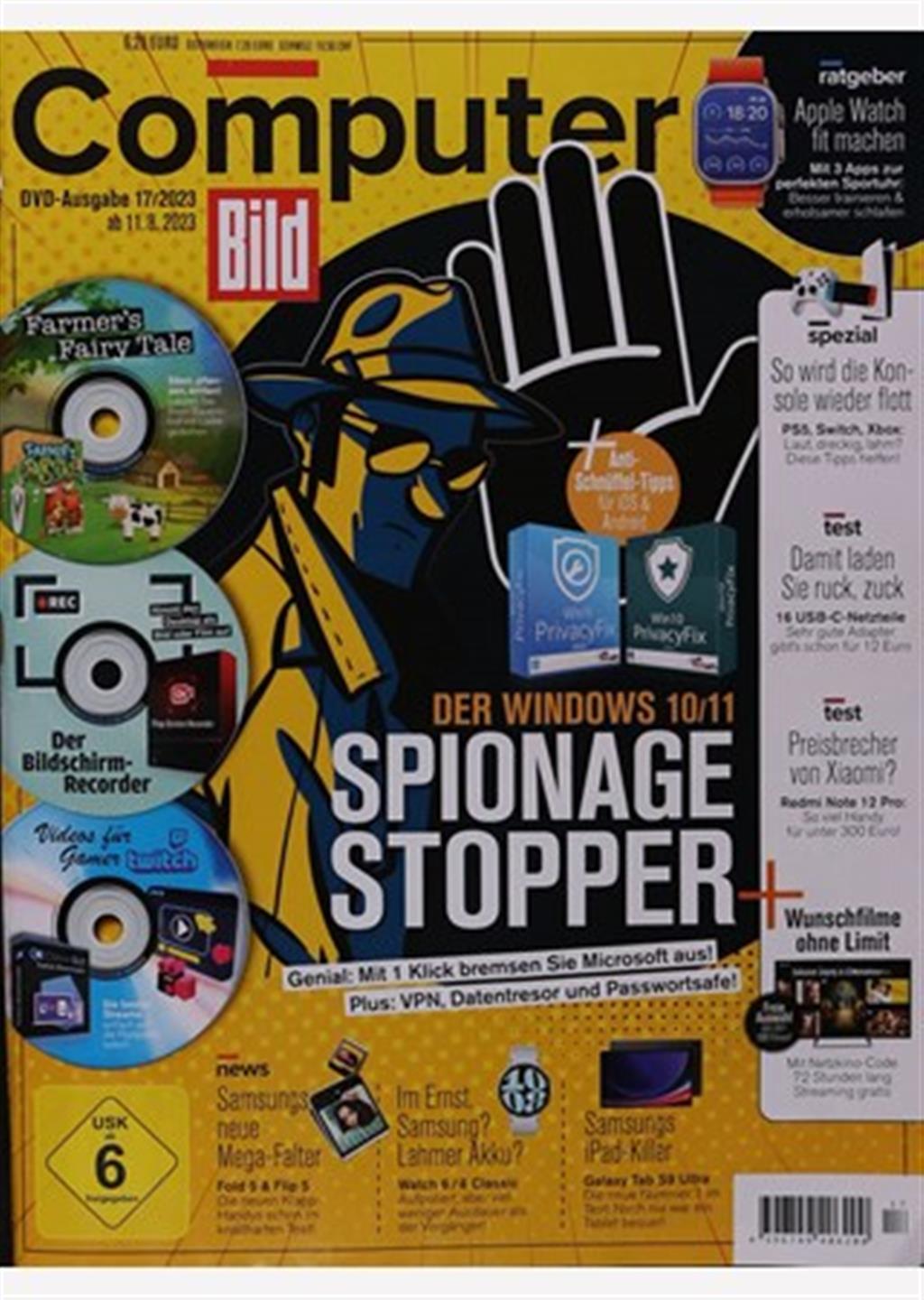 Computer Bild DVD Abo 35% Rabatt auf Mini- und Geschenkabo Presseplus.de