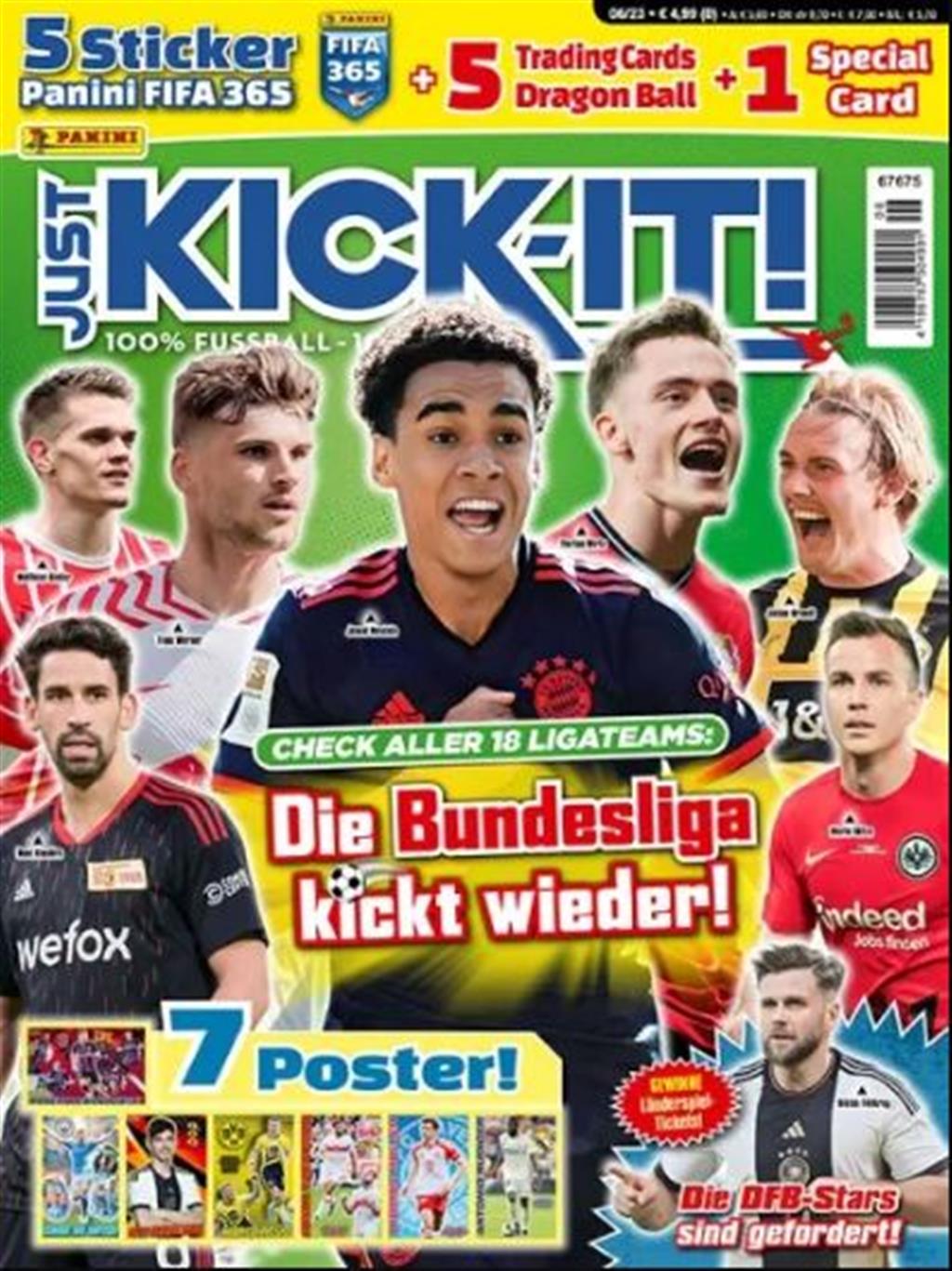 Just Kick-it 35% Rabatt auf Mini- und Geschenkabo Presseplus.de