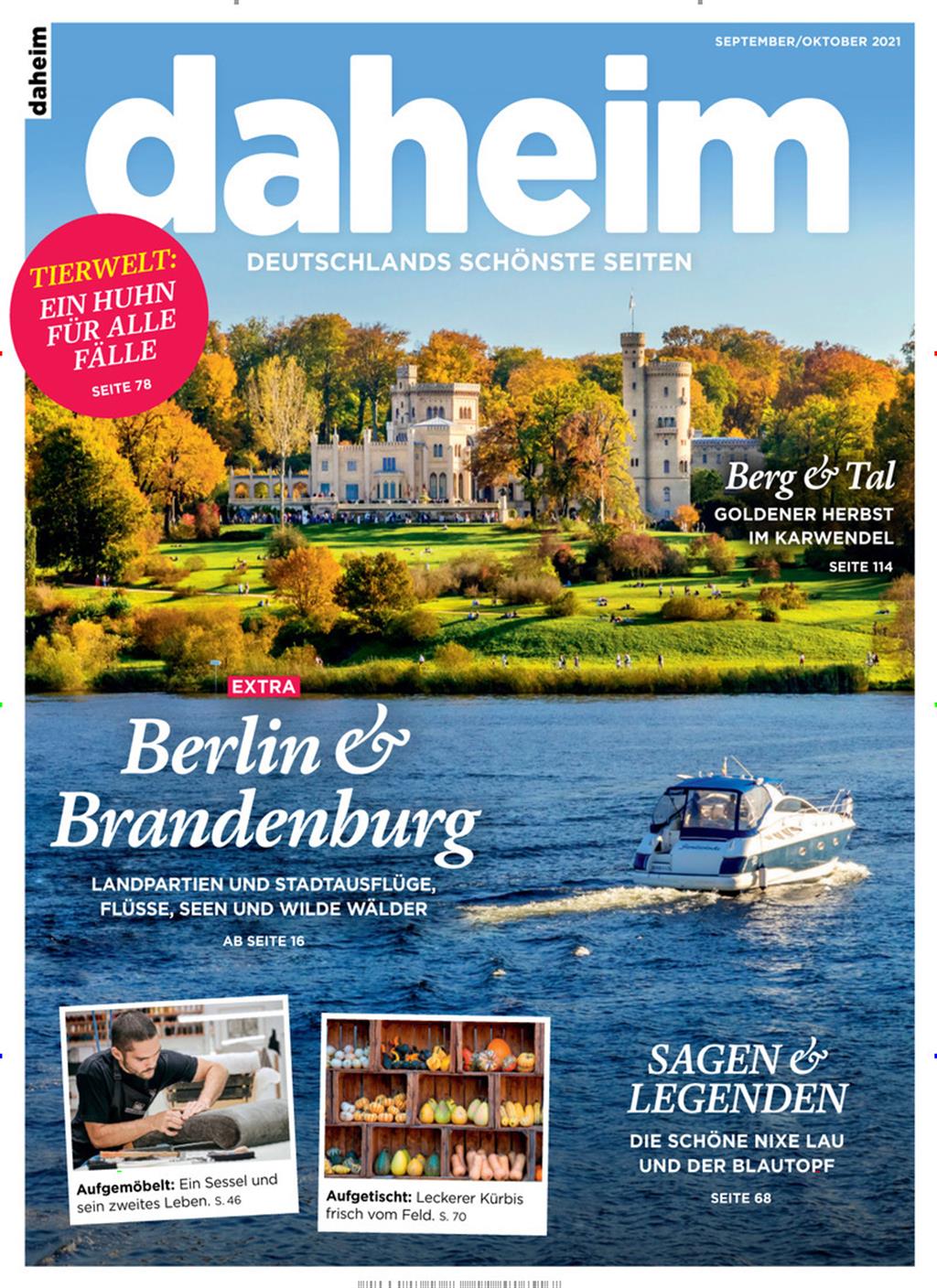 Daheim in Deutschland Abo 35% Rabatt auf Mini- und Geschenkabo ...