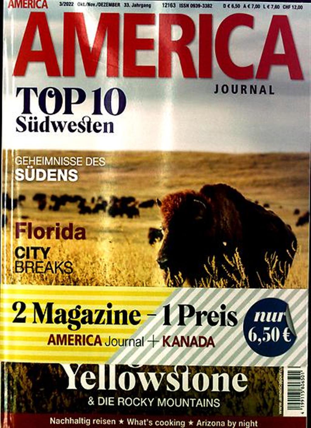 America Journal Abo 35% Rabatt auf Mini- und Geschenkabo Presseplus.de