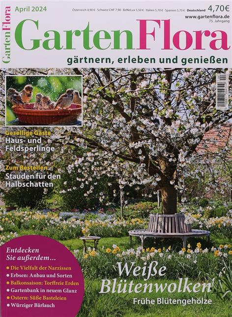 GartenFlora 35% Rabatt auf Mini- und Geschenkabo Presseshop.at