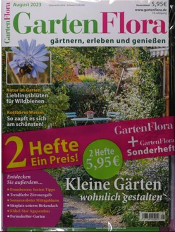 GartenFlora Abo 35% Rabatt auf Mini- und Geschenkabo Presseshop.at
