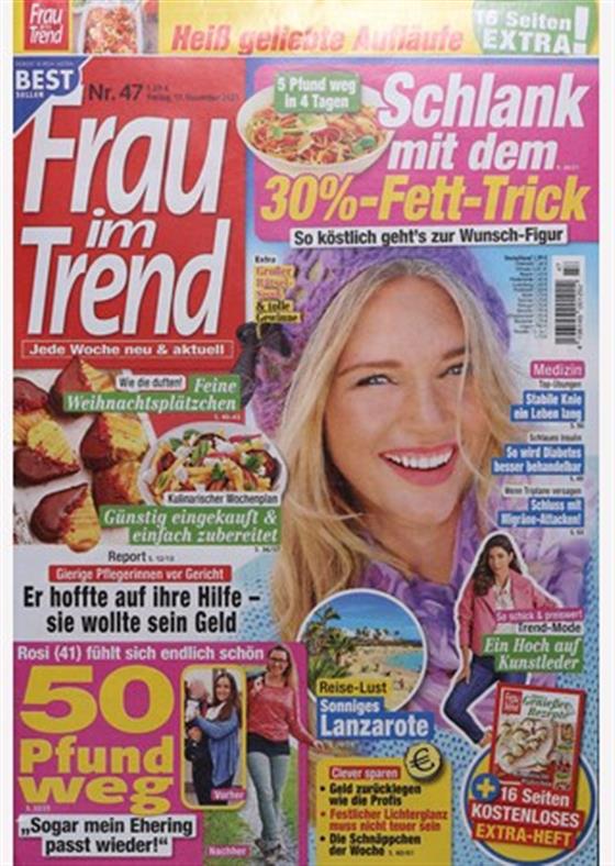 Frau im Trend 35% Rabatt auf Mini- und Geschenkabo Presseplus.de