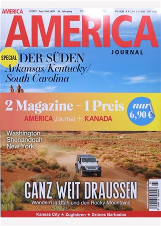 America Journal 35% Rabatt auf Mini- und Geschenkabo Presseplus.de