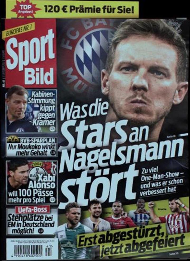 Sport Bild Abo 35% Rabatt auf Mini- und Geschenkabo Presseplus.de