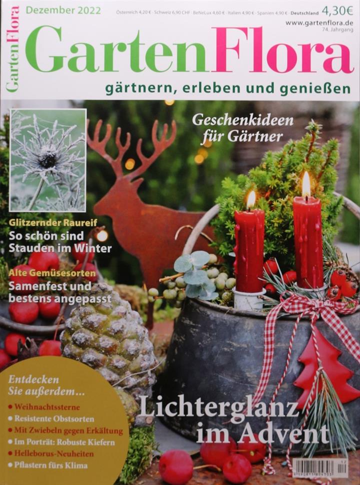 GartenFlora Abo 35% Rabatt auf Mini- und Geschenkabo Presseshop.at