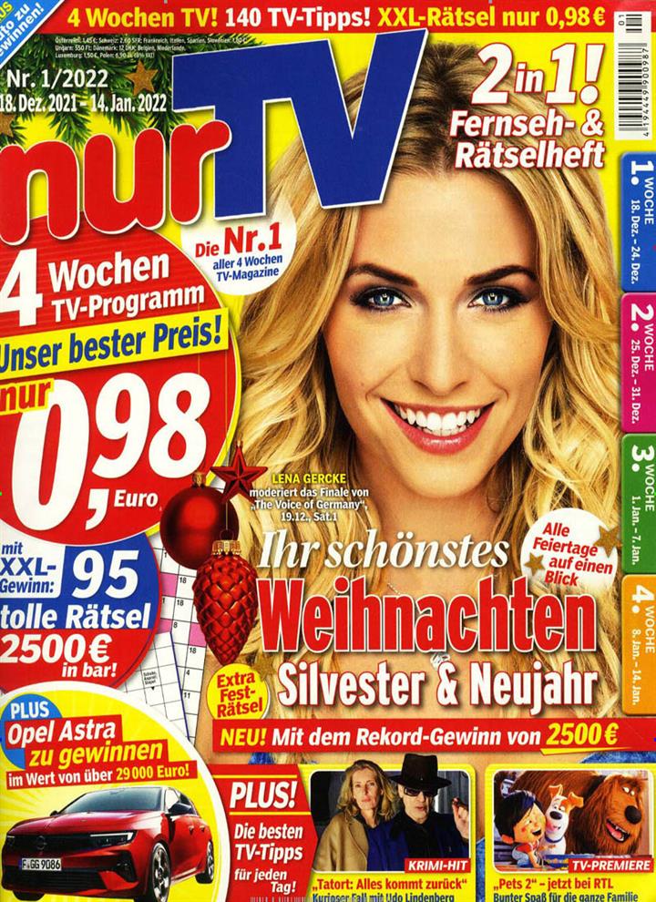 Nur TV Abo 35% Rabatt auf Mini- und Geschenkabo Presseplus.de