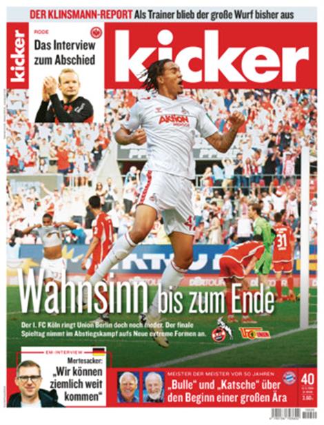 Kicker 35% Rabatt auf Mini- und Geschenkabo Presseplus.de