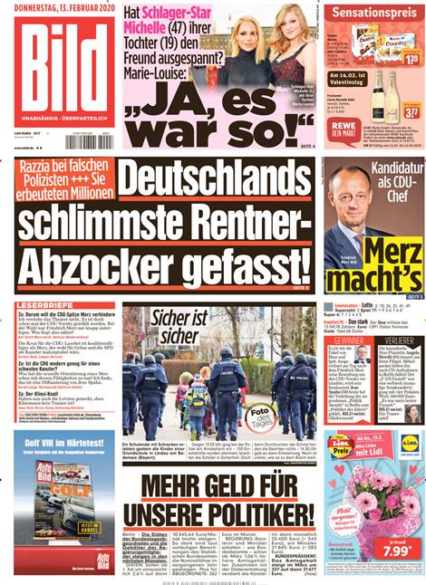 BILD Abo 35% Rabatt auf Mini- & Geschenkabo Presseplus.de