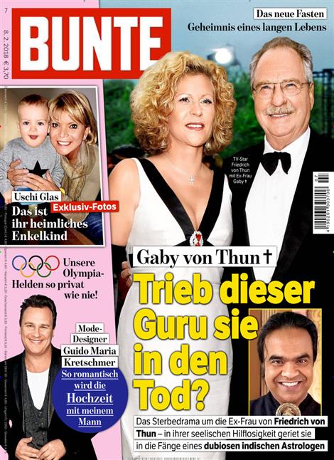 BUNTE Abo BUNTE Probe-Abo BUNTE Geschenkabo bei Presseplus
