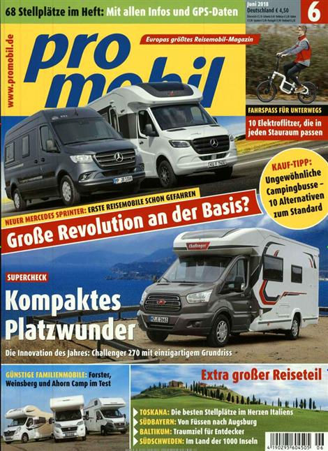 Promobil Abo Promobil Probe-Abo Promobil Geschenkabo bei Presseshop