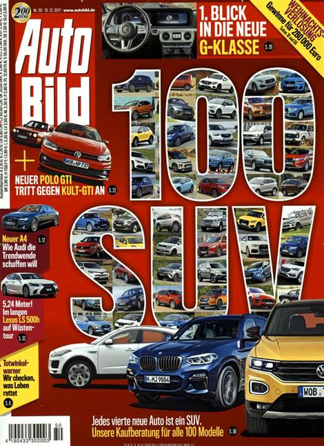 Auto Bild Abo Auto Bild Probe-Abo Auto Bild Geschenkabo bei Presseplus