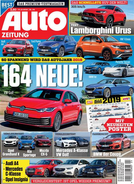 Auto Zeitung Abo Auto Zeitung Probe-Abo Auto Zeitung Geschenkabo bei ...