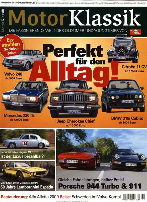 Motor Klassik Abo Motor Klassik Probe-Abo Motor Klassik Geschenkabo bei ...
