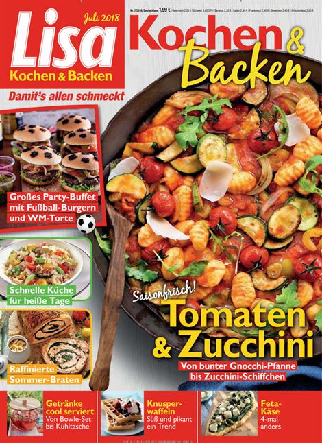 Lisa Kochen & Backen Abo Lisa Kochen & Backen Probe-Abo Lisa Kochen & Backen Geschenkabo bei ...