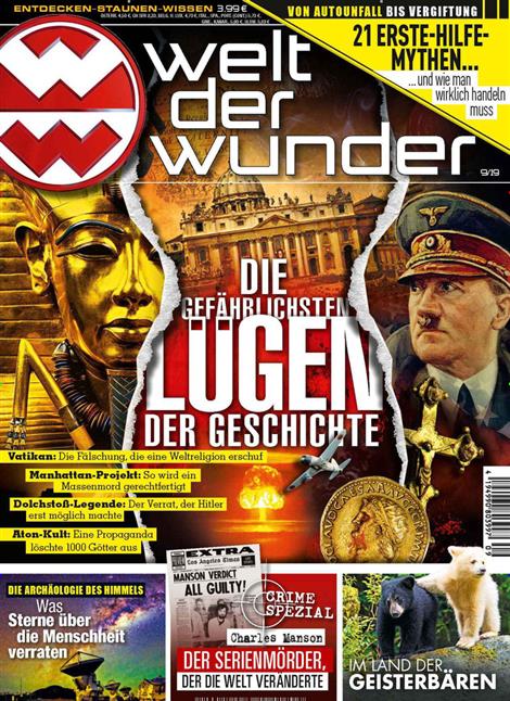 Welt der Wunder Abo Welt der Wunder Probe-Abo Welt der Wunder ...