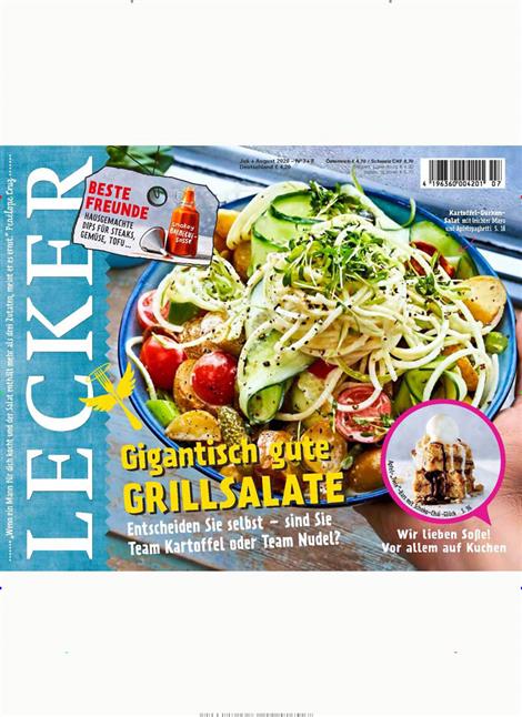 LECKER Abo 35% Rabatt auf Mini- & Geschenkabo Presseplus.de