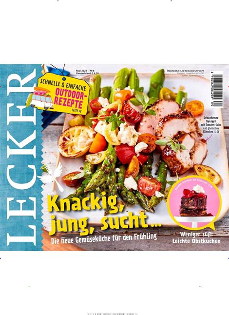LECKER Abo 35% Rabatt auf Mini- & Geschenkabo Presseplus.de