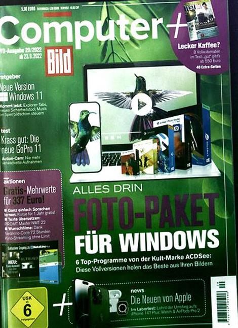 Computer Bild DVD Abo 35% Rabatt auf Mini- und Geschenkabo Presseshop.ch
