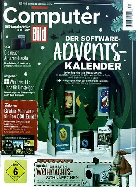 Computer Bild DVD Abo 35% Rabatt auf Mini- und Geschenkabo Presseplus.de
