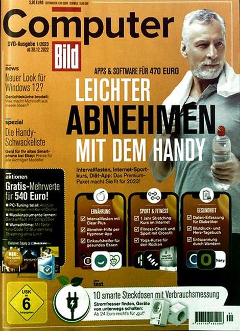 Computer Bild DVD Abo 35% Rabatt auf Mini- und Geschenkabo Presseplus.de