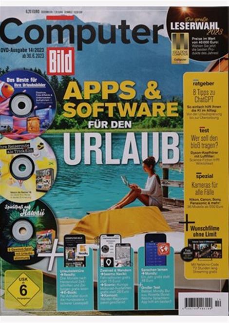 Computer Bild DVD Abo 35% Rabatt auf Mini- und Geschenkabo Presseplus.de