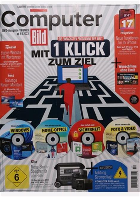 Computer Bild DVD Abo 35% Rabatt auf Mini- und Geschenkabo Presseplus.de
