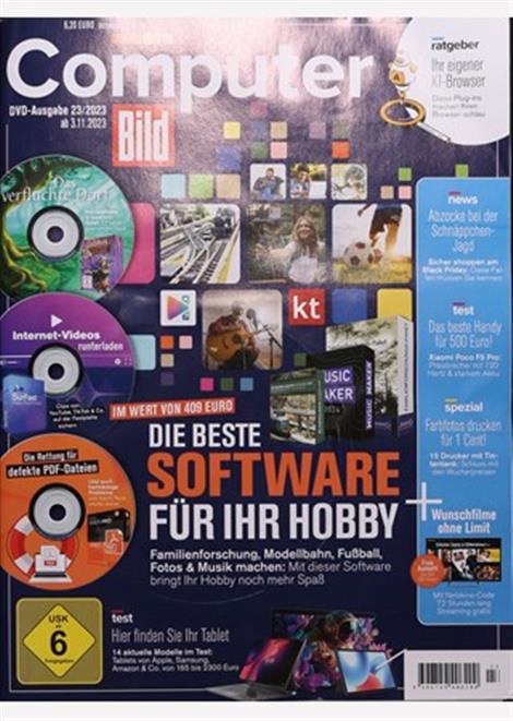 Computer Bild DVD 35% Rabatt auf Mini- und Geschenkabo Presseplus.de