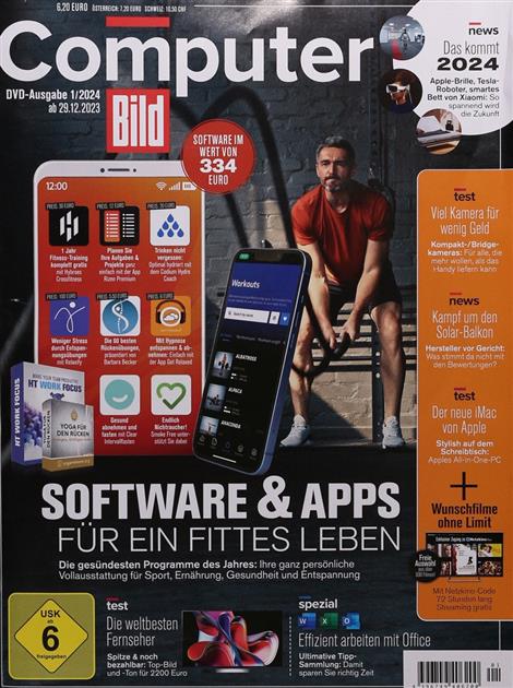 Computer Bild DVD 35% Rabatt auf Mini- und Geschenkabo Presseplus.de