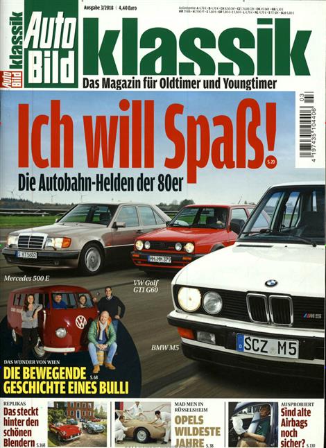 Auto Bild Klassik Abo Auto Bild Klassik Probe-Abo Auto Bild Klassik Geschenkabo bei Presseplus