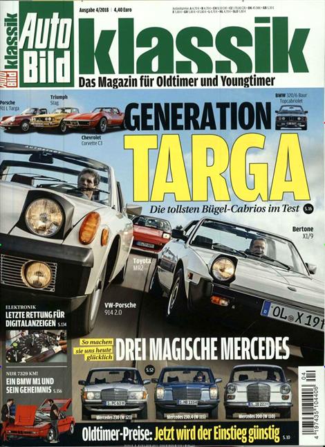 Auto Bild Klassik Abo Auto Bild Klassik Probe-Abo Auto Bild Klassik Geschenkabo bei Presseplus