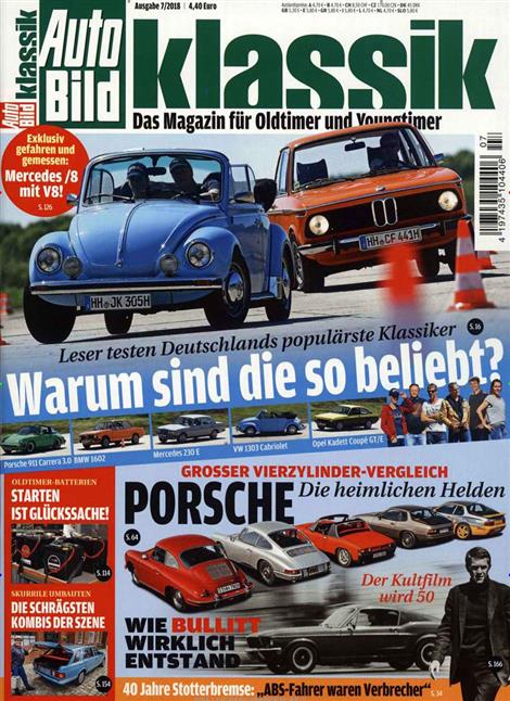 Auto Bild Klassik Abo Auto Bild Klassik Probe-Abo Auto Bild Klassik Geschenkabo bei Presseshop