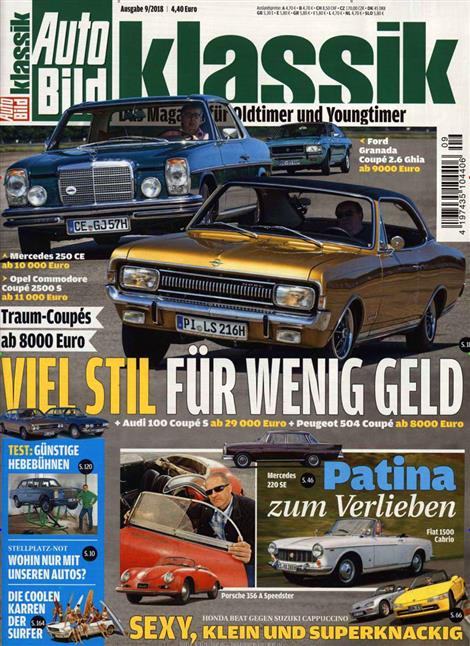 Auto Bild Klassik Abo Auto Bild Klassik Probe-Abo Auto Bild Klassik Geschenkabo bei Presseplus