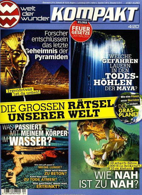 Welt der Wunder Kompakt Abo 35% Rabatt auf Mini- & Geschenkabo ...